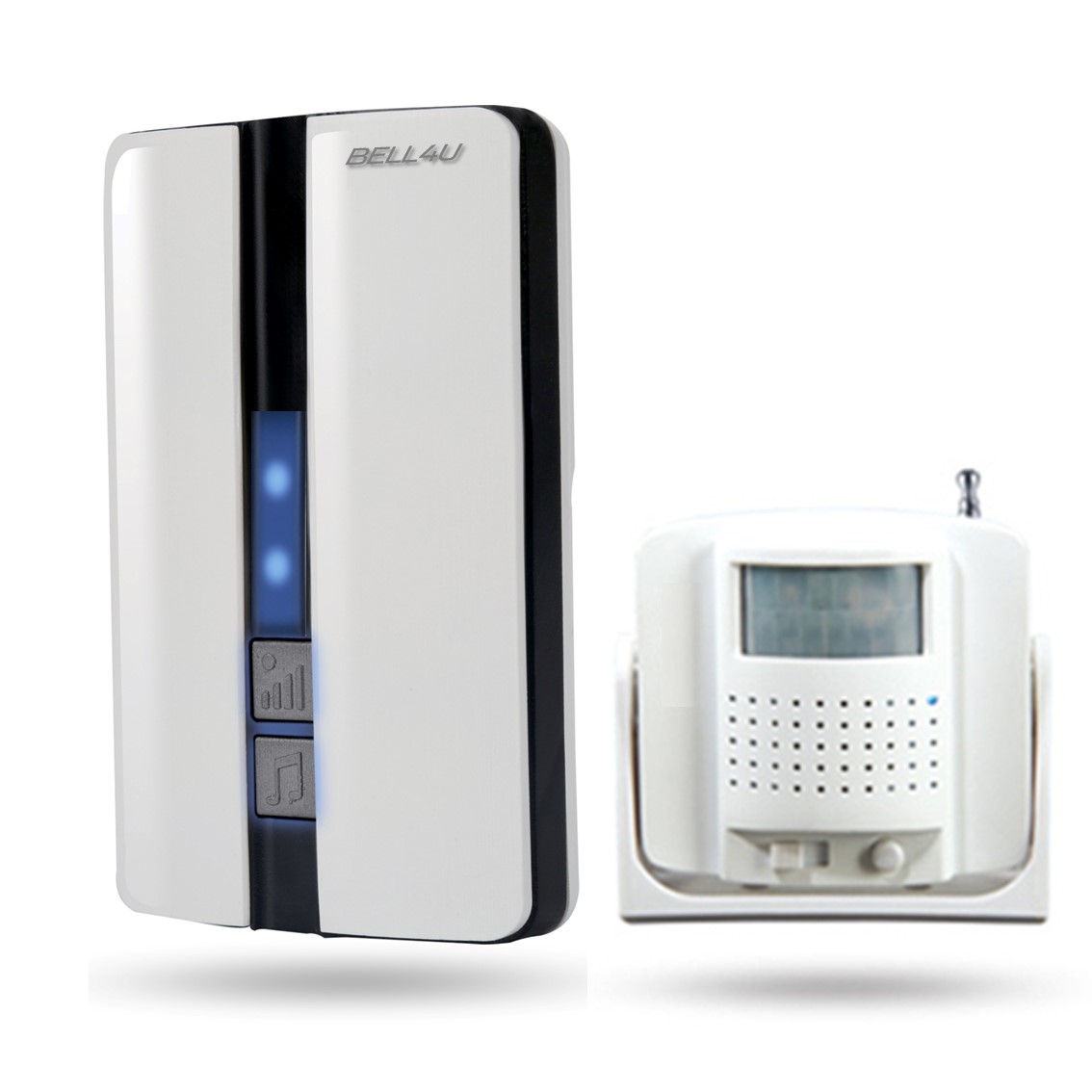 Bell4U Draadloze deurbelset, met bewegingsmelder